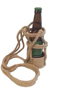 Rope Beer Holder | Bottle Carrier Made of Rope – Nomadic State of Mind