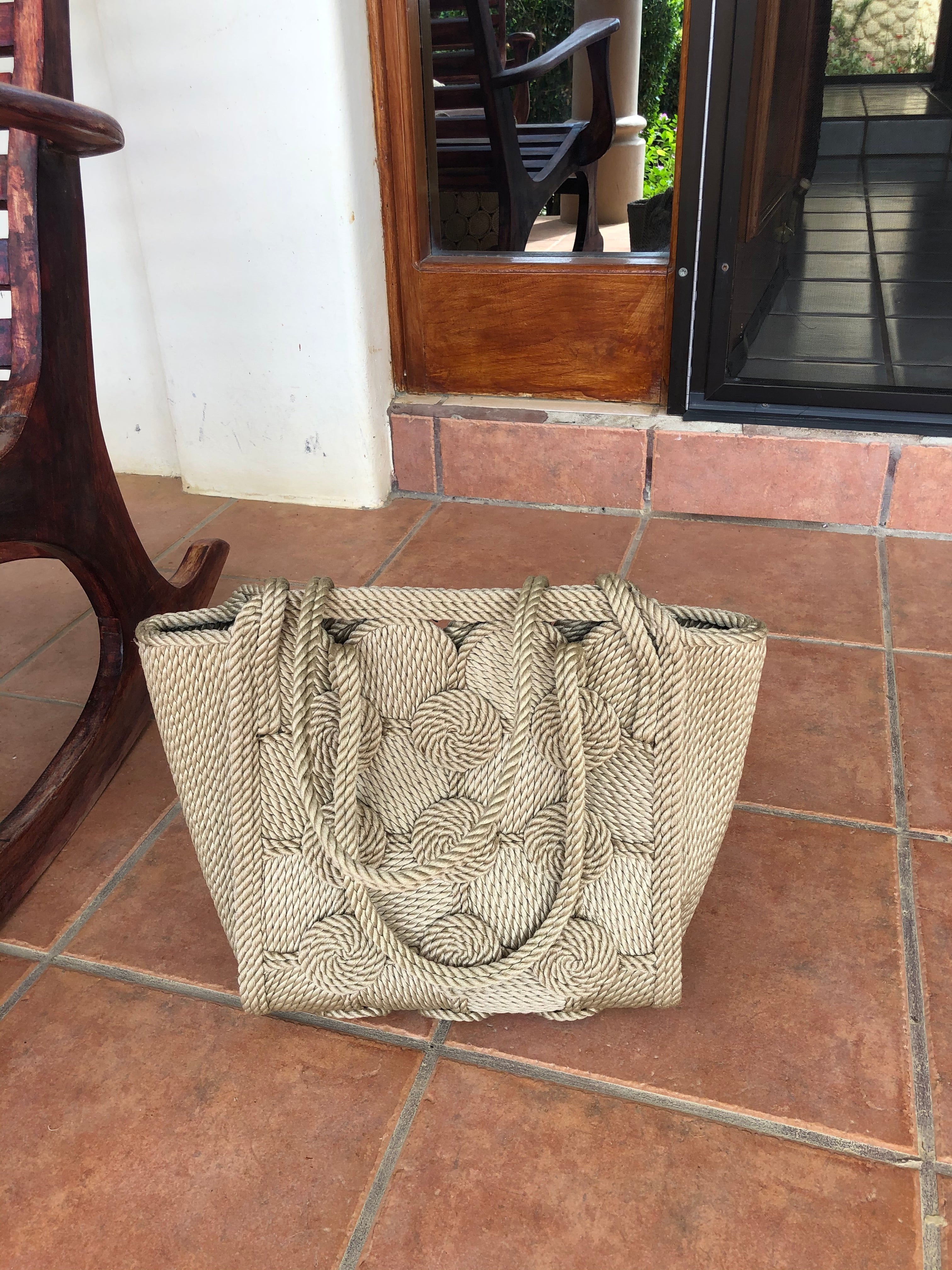 Bags A-series Woven Rope Purse – Nomadic State of Mind