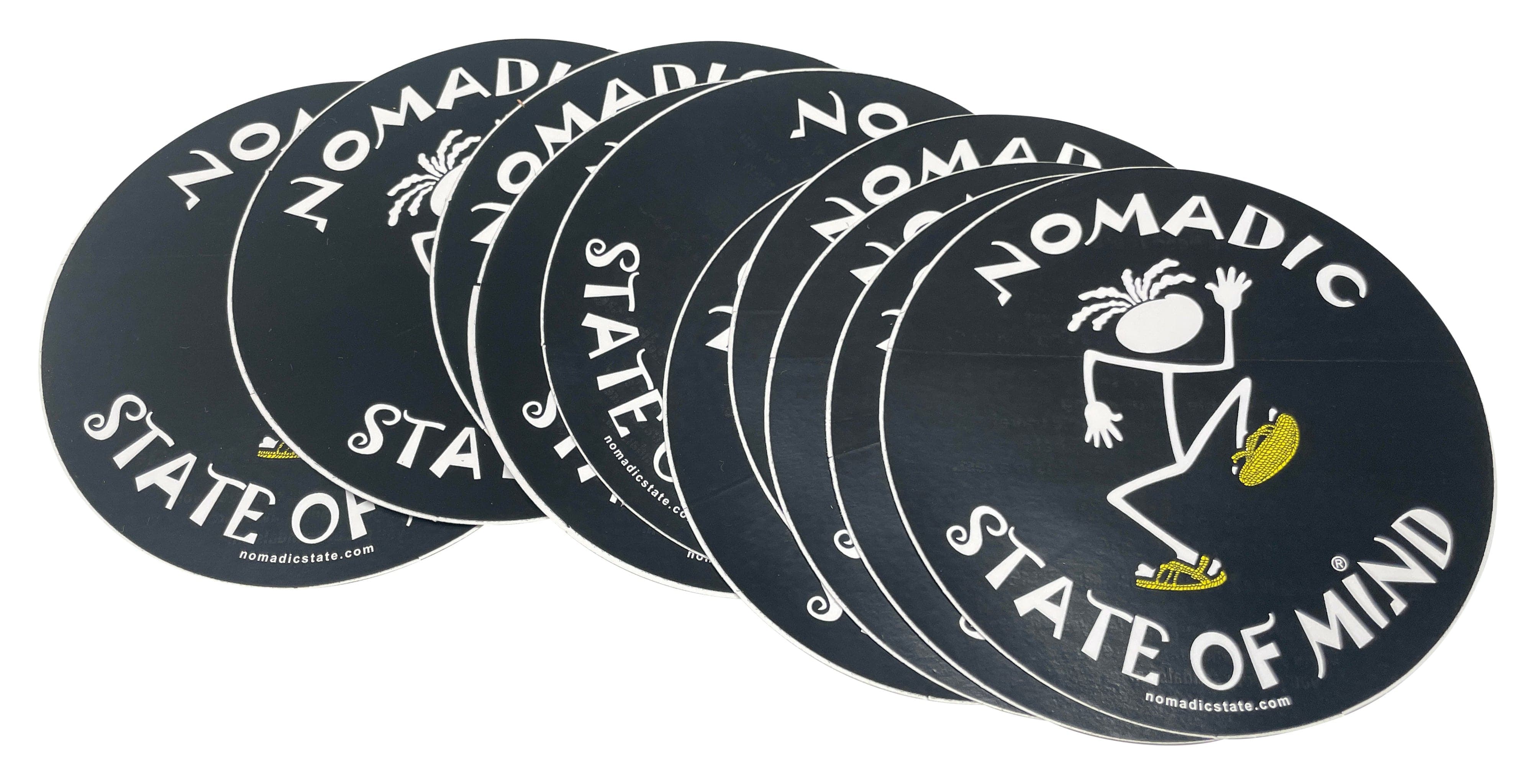 Sticker NOMO Logo 10 pack – Nomadic State of Mind