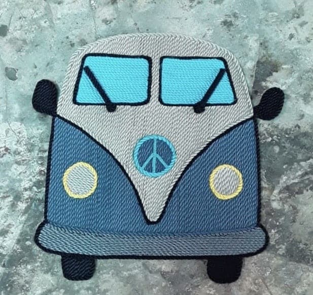 Art VW Bus – Nomadic State of Mind
