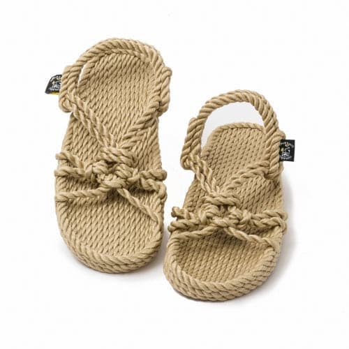 The wedge style rope sandal in camel color – Nomadic State of Mind